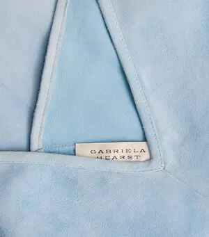 Gabriela Hearst Suede Brigita Midi Dress