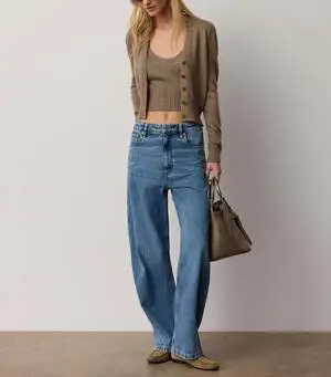 Ralph Lauren Silk Mouliné Cardigan