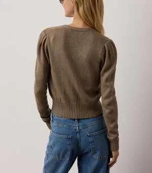 Ralph Lauren Silk Mouliné Cardigan