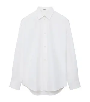 Loewe Cotton Relaxed Shirt - White