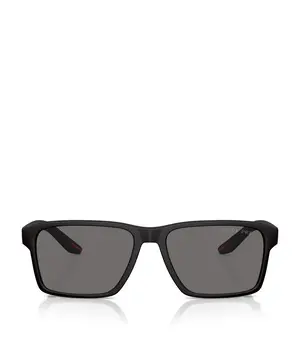 Prada Rectangle Sunglasses - Black