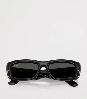 Ray-ban Kiliane Puffer Rectangle Sunglasses - Black