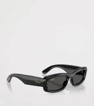 Ray-ban Kiliane Puffer Rectangle Sunglasses - Black