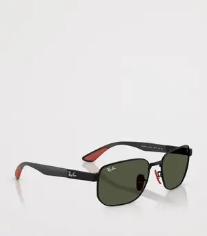 Ray-ban Scuderia Ferrari Square Frame Sunglasses