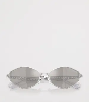 Michael Kors Gold Coast Irregular Cat Eye Sunglasses