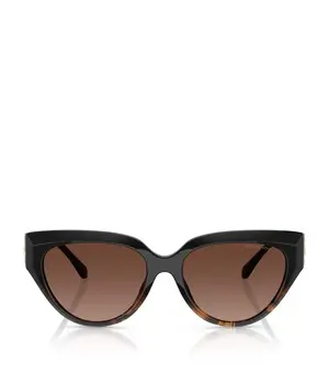 Michael Kors Boca Raton Cat Eye Sunglasses - Brown
