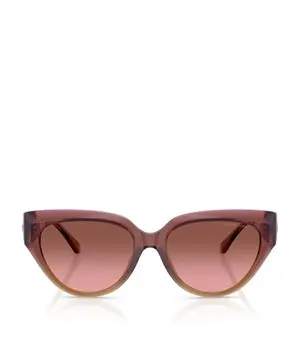 Michael Kors Boca Raton Cat Eye Sunglasses - Pink