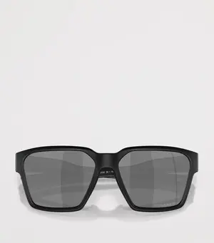 Oakley Briza Polarized Square Frame Sunglasses - Black