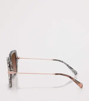 Michael Kors Quogue Oversized Square Frame Sunglasses