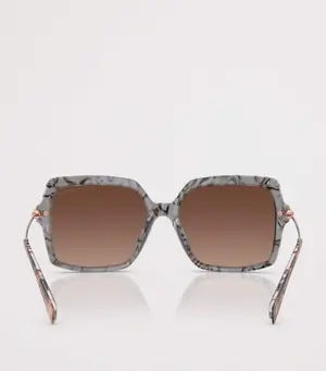 Michael Kors Quogue Oversized Square Frame Sunglasses