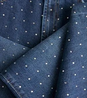 7 For All Mankind Lotta Wide-leg Jeans With Rhinestone Embellishments