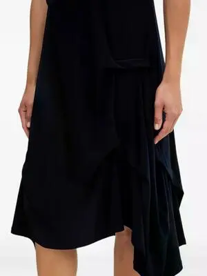 Joseph Ribkoff Asymmetric Hem Midi Dress