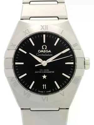 Omega 2020s Constellation Co-axial Watch - Black
