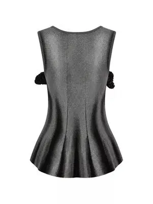 Ph5 Reflective Peplum Tank Top