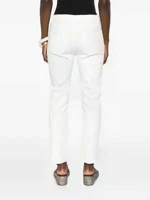NINE:INTHE:MORNING Logo Patch Straight Leg Jeans