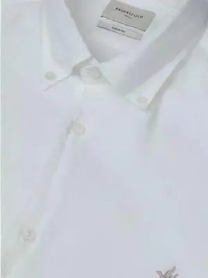 BROOKSFIELD Linen Shirt - White