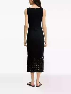 Joseph Ribkoff Cut-out Sleeveless Midi Dress