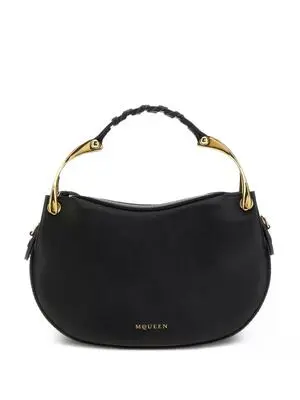 Alexander McQueen Mini Wishbone Leather Shoulder Bag