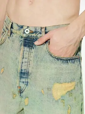 Kenzo Distressed Faded-effect Jeans
