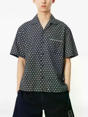 Lacoste Relaxed-fit Camp-collar Shirt
