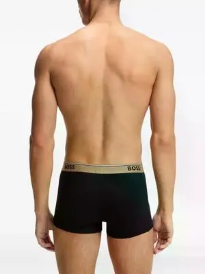BOSS Logo-waistband Boxers - Black