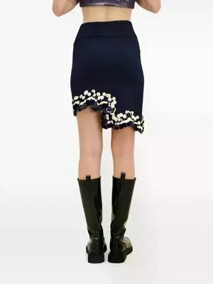 Ph5 Casey Wavy Sequin-embellished Mini Skirt