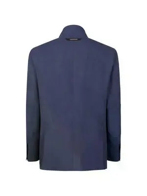 Sease Single-breasted Patch-pocket Blazer