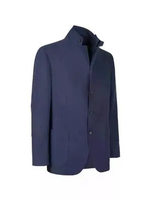 Sease Single-breasted Patch-pocket Blazer