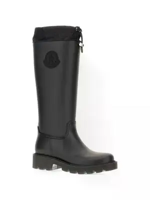 Moncler Kickstream High Rain Boots - Black