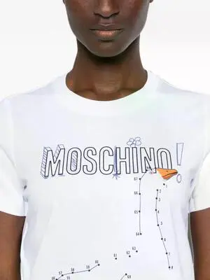 Moschino Short-sleeve Goose-print T-shirt