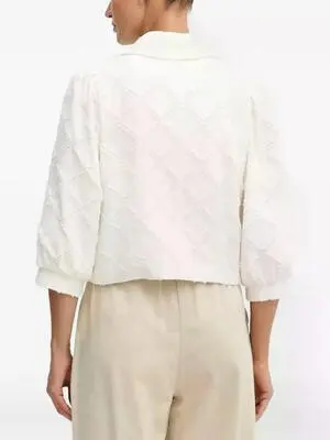 Joseph Ribkoff Textured Diamond-pattern Jacket