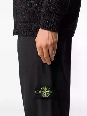 Stone Island Compass Logo-patch Trousers