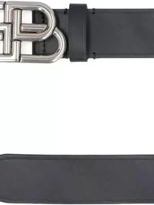 Balenciaga Bb Leather Belt