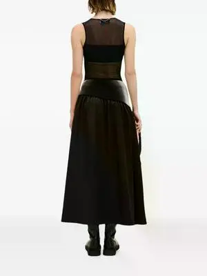 Ph5 Asymmetric Waistband Side-slit Skirt