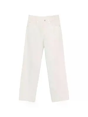 Brunello Cucinelli Pressed-crease Jeans - Neutrals