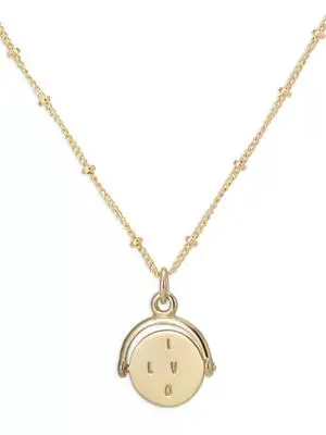 AUREE JEWELLERY Verona Spinning Pendant - Gold