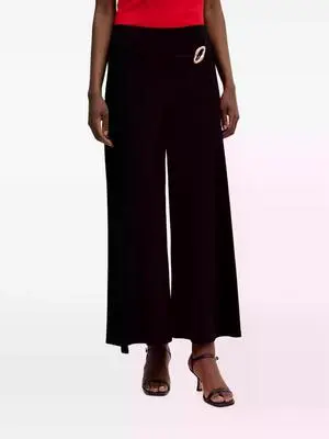 Joseph Ribkoff Cropped Trousers With Buckle Detail