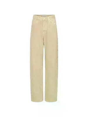 MARINE SERRE Moon-print Faded Jeans - Neutrals