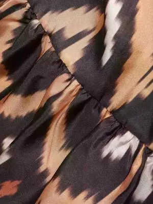Zimmermann Aster Silk Midi Skirt