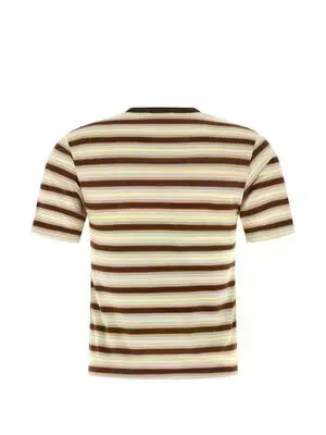 Auralee Gradient Striped T-shirt