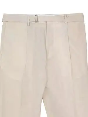 BE ABLE Andy Pleated-design Belted Trousers