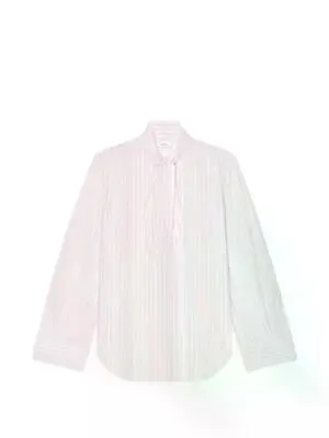 Givenchy Striped Pussy-bow Blouse