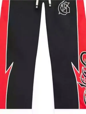 GODSPEED Gt Panelled Drawstring-detail Track Pants - Black