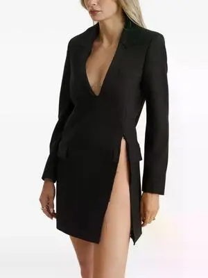 CUANNA Side-slit Tailored Dress