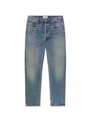 AGOLDE Straight-leg Cotton Jeans - Blue