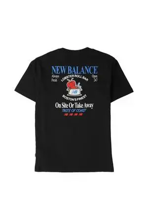NEW BALANCE Lobster Roll Graphic-print T-shirt - Black