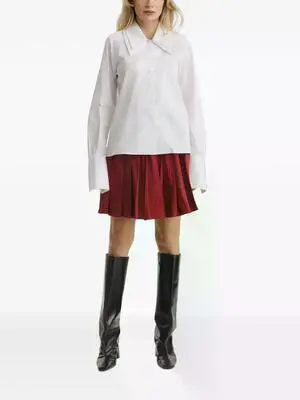 CUANNA Angel Pleated Skirt - Red