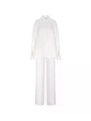 CUANNA Silk Pajamas - Neutrals