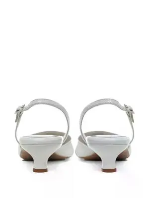 GINISSIMA Alice Pointed-toe Slingback Pumps