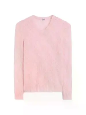 JIL SANDER V-neck Sweater - Pink